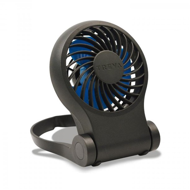 Treva 8.38 in. H X 3-1/2 in. D 2 speed Compact Fan - Walmart.com ...