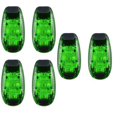 EONQY LED Safety Light Magnetic Clip on, 5 Pack Running Lights for ...
