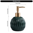 Small Hand Soap Dispenser, Ceramic Travel Friendly Liquid Container For ...