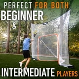 Franklin Sports Lacrosse Goal Backstop - 12' x 9' Fiber Tech - Walmart.com