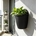 AuroraX Wall Mounted Plantsers with Drainage Outdoor Wall Plantsers ...