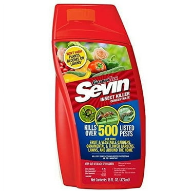 Sevin Garden Insecticide for Outdoor Vegetables & Plants, Ready-to ...
