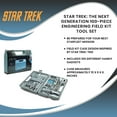 Star Trek: The Next Generation 100-Piece Engineering Field Kit Tool Set ...