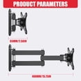 Adjustable TVs Wall Mount Display Brackets Full Motion Swivels Tilts ...
