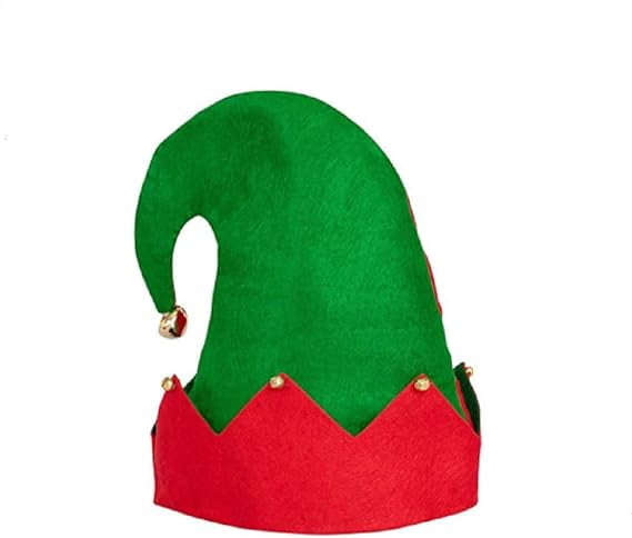 Sombreros de elfo de fieltro a granel, accesorios para disfraz de elfo navideño para hombres y ...