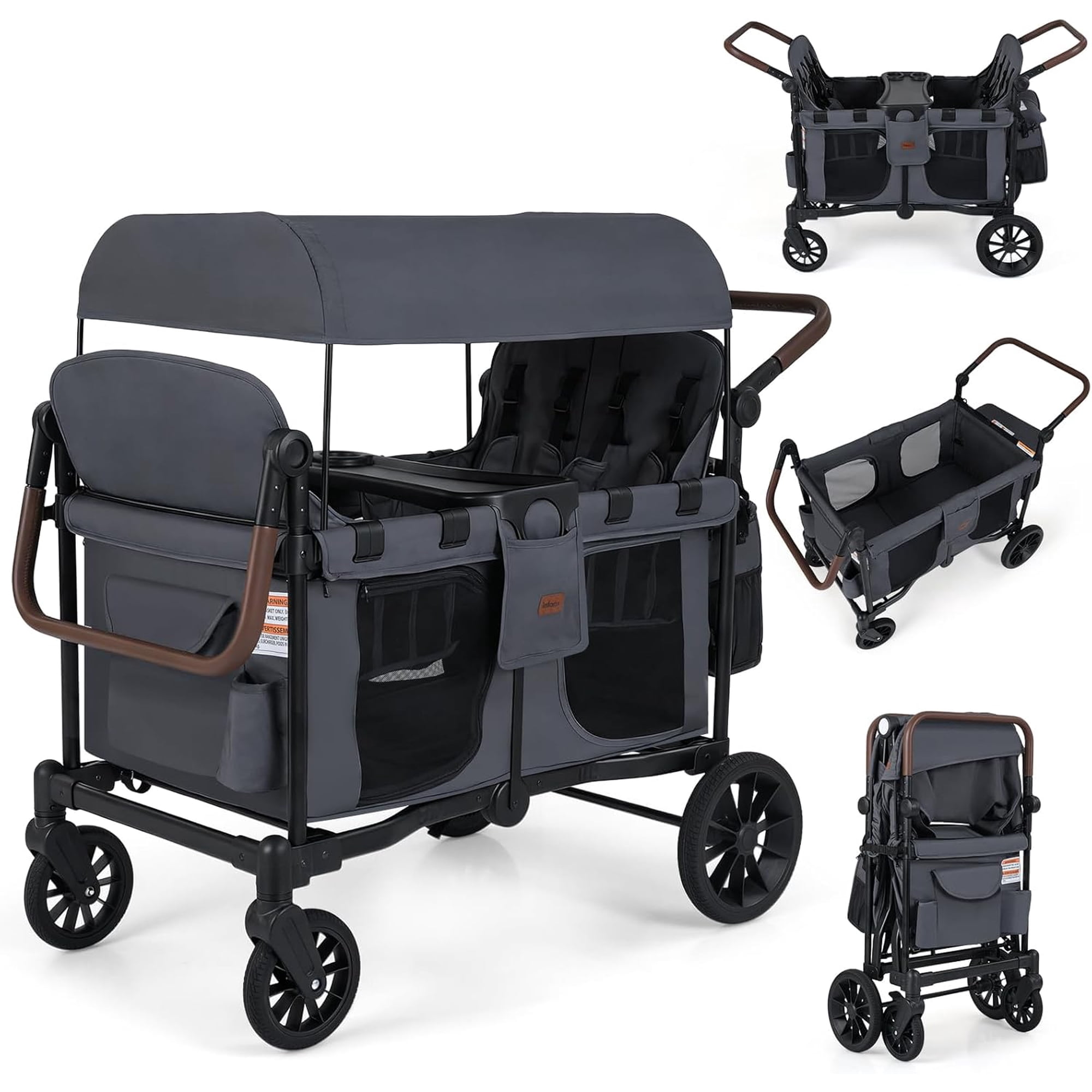 Click here for Olakids Infans 4 Seater Wagon Stroller  All-Terrai... prices