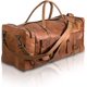 Leather Duffel Bag 30 inch Large Travel Bag Gym Sports Overnight ...