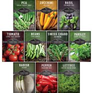 Survival Garden Seed Kit | 12 Different Vegetable Seed Packets ...