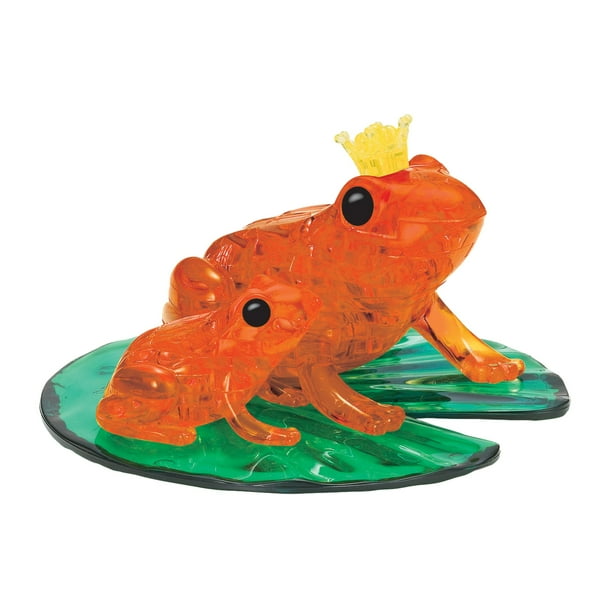 Frog Original 3D Crystal Puzzles from BePuzzled, Ages 12 and Up ...