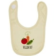 Touched by Nature Baby Organic Cotton Bibs 5pk, Veggies, One Size ...