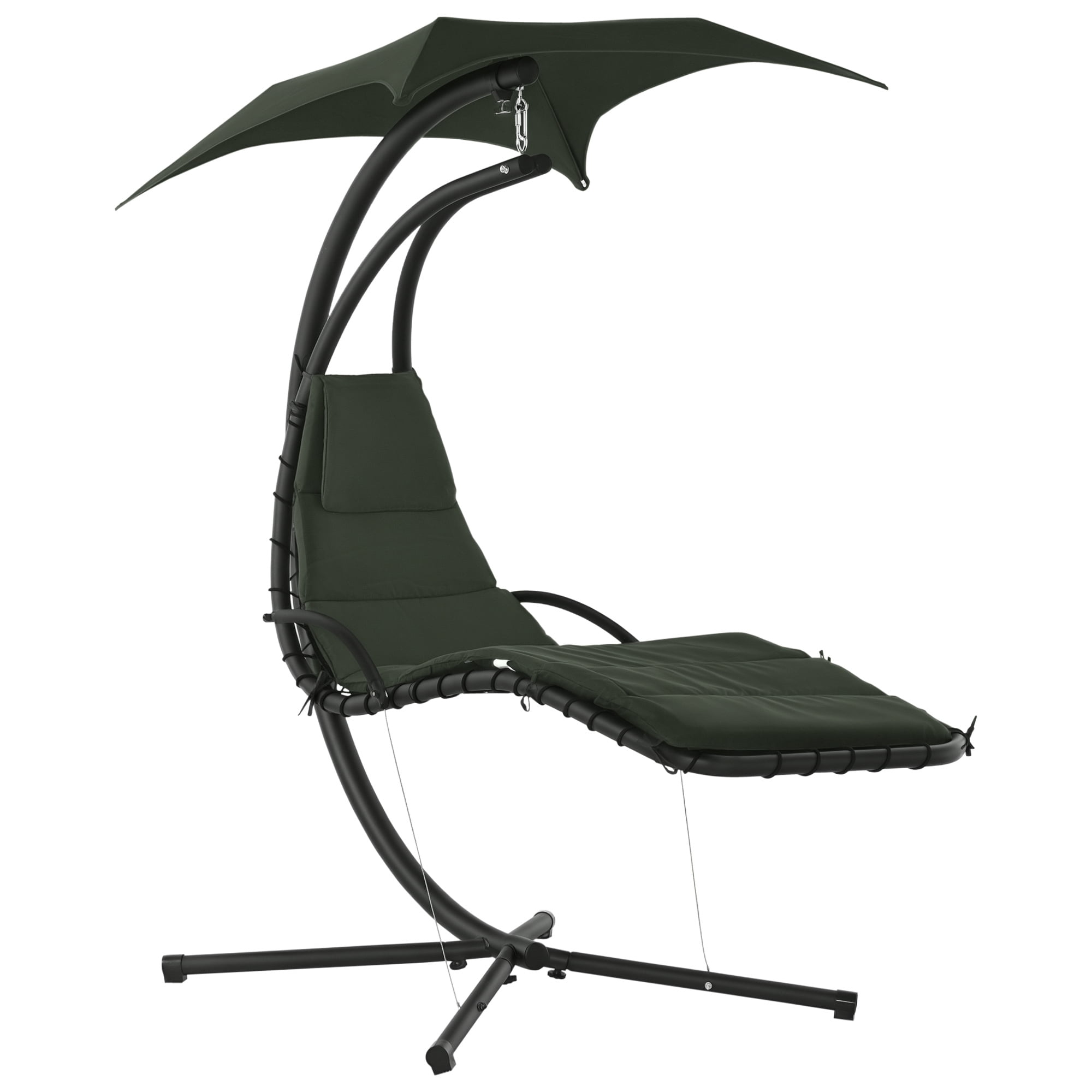 Click here for Outsunny Chaise Lounge Outdoor Hanging Chair With... prices