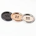 10 PCS Metal Buttons Suit Shirts Coats Sewing Round Retro 4-Hole ...