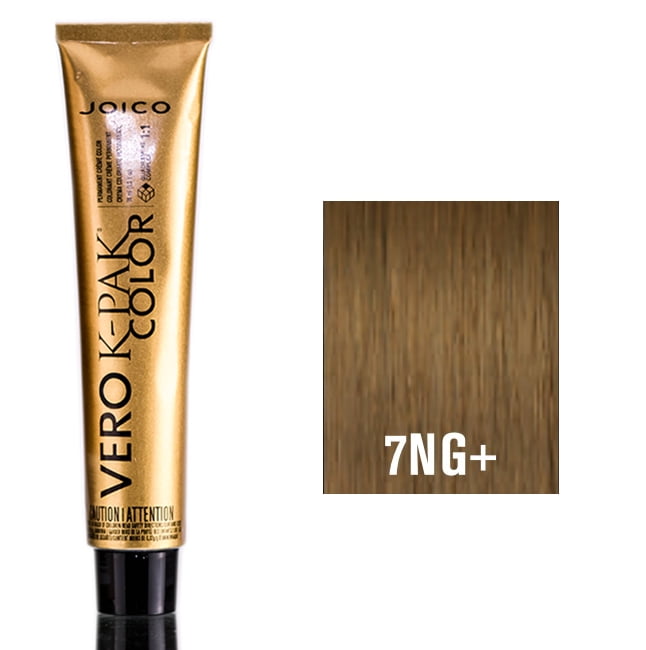 Joico Vero K-Pak Hair Color - 7NG Plus Age Defy - Pack of 1 with Sleek ...