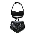 Fvwitlyh Bikini Sets For Women High Waist Swimsuits Push Up Swimsuits