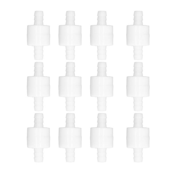 Water Stop Check Valve 12 Pcs Single Way Check Valve PE High ...