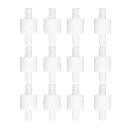 Water Stop Check Valve 12 Pcs Single Way Check Valve PE High ...