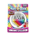 Best Party Ever Tune-a-Loons the Beatles Birthday Mylar Singing Silver ...