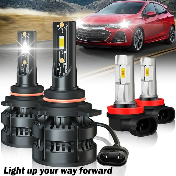 For 2014-2015 Dodge Durango LED Headlight 9012 High Low Beam H11 Fog ...