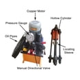 100T Hydraulic Crawler Pin Dismantling Machine Electric Chain Pressing ...