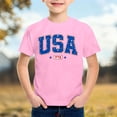 4th of July Tops for Boys Independence Day Patriotic Graphic Short ...