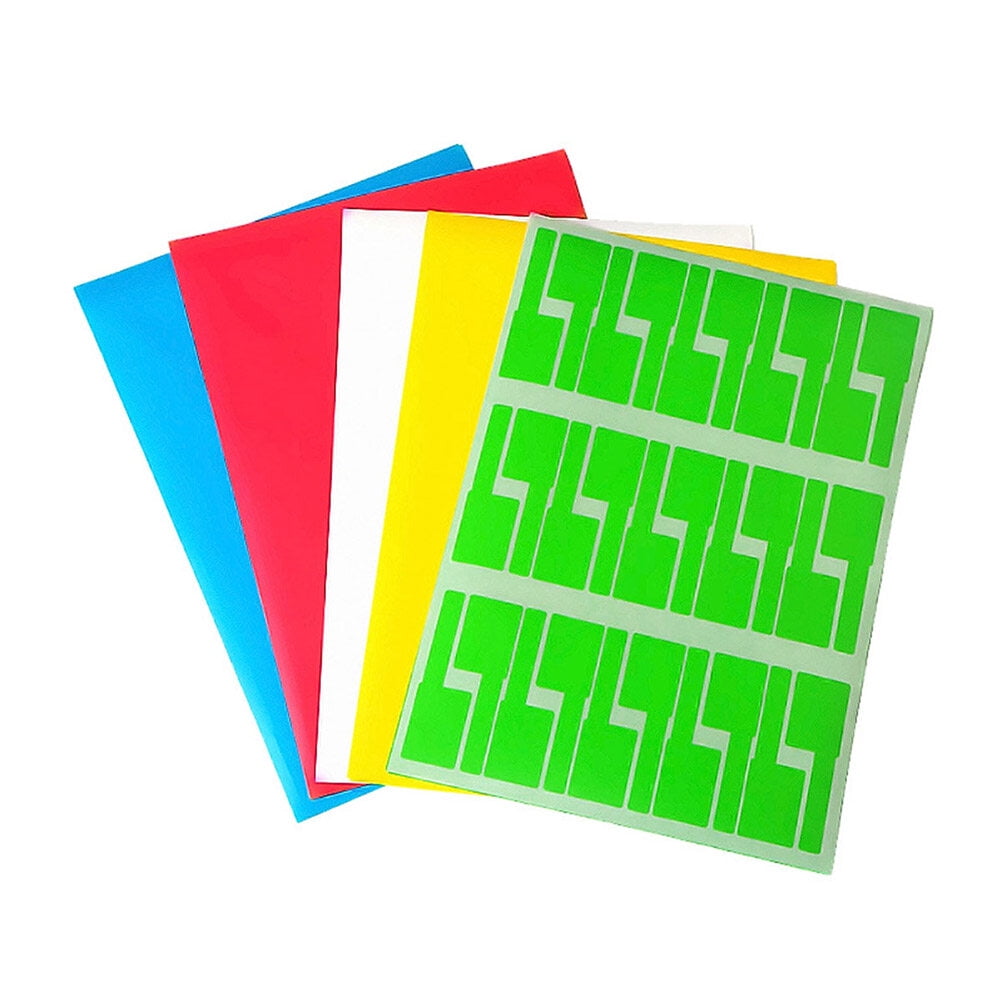 Labels Cable Markers Stickers Color Tags Identification Cord Wire ...