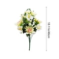 Artificial Flower Bouquet, Realistic Floral Home Accent, Elegant Living ...