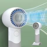 Tainini 2024 Upgraded Portable Fan with Charger, Rechargeable Handheld ...