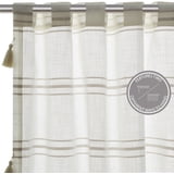 Better Homes & Gardens Polyester-Cotton Light Filtering Stripe Tassels ...