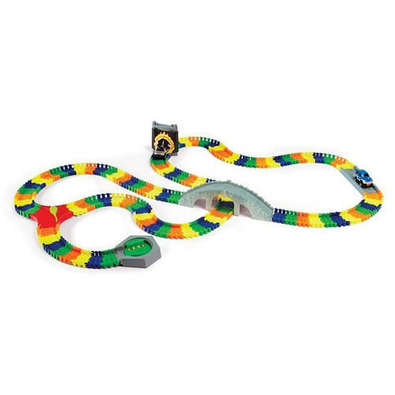 Kidoozie Deluxe Build A Road 142 Piece Police Patrol Chase Flexible