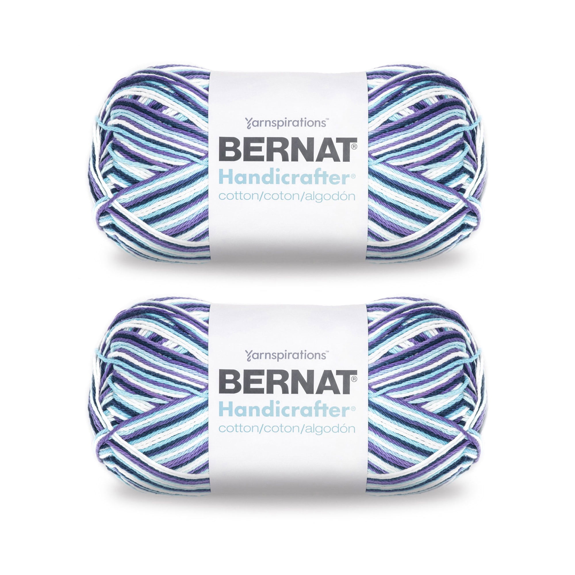 Bernat® Handicrafter® Ombre #4 Medium Cotton Yarn, Moondance 12oz/340g ...