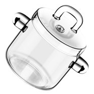 Simax Casserole Dish with Lid Microwave & Oven Safe Clear Glass ...