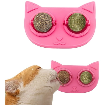 Lepai Catnip Balls for Indoor Cat Chewing, Edible Catnip Balls for ...