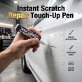 2 Pack Car Paint Touch Up Pen, Exact Match for White Black Silver Cars ...