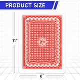 GSE Games & Sports Expert 8" x 11" Jumbo Playing Cards, Super Big Giant ...