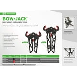 TruGlo Bow Jack Bow Stand Mini Wide Limb, Black/Red - Walmart.com