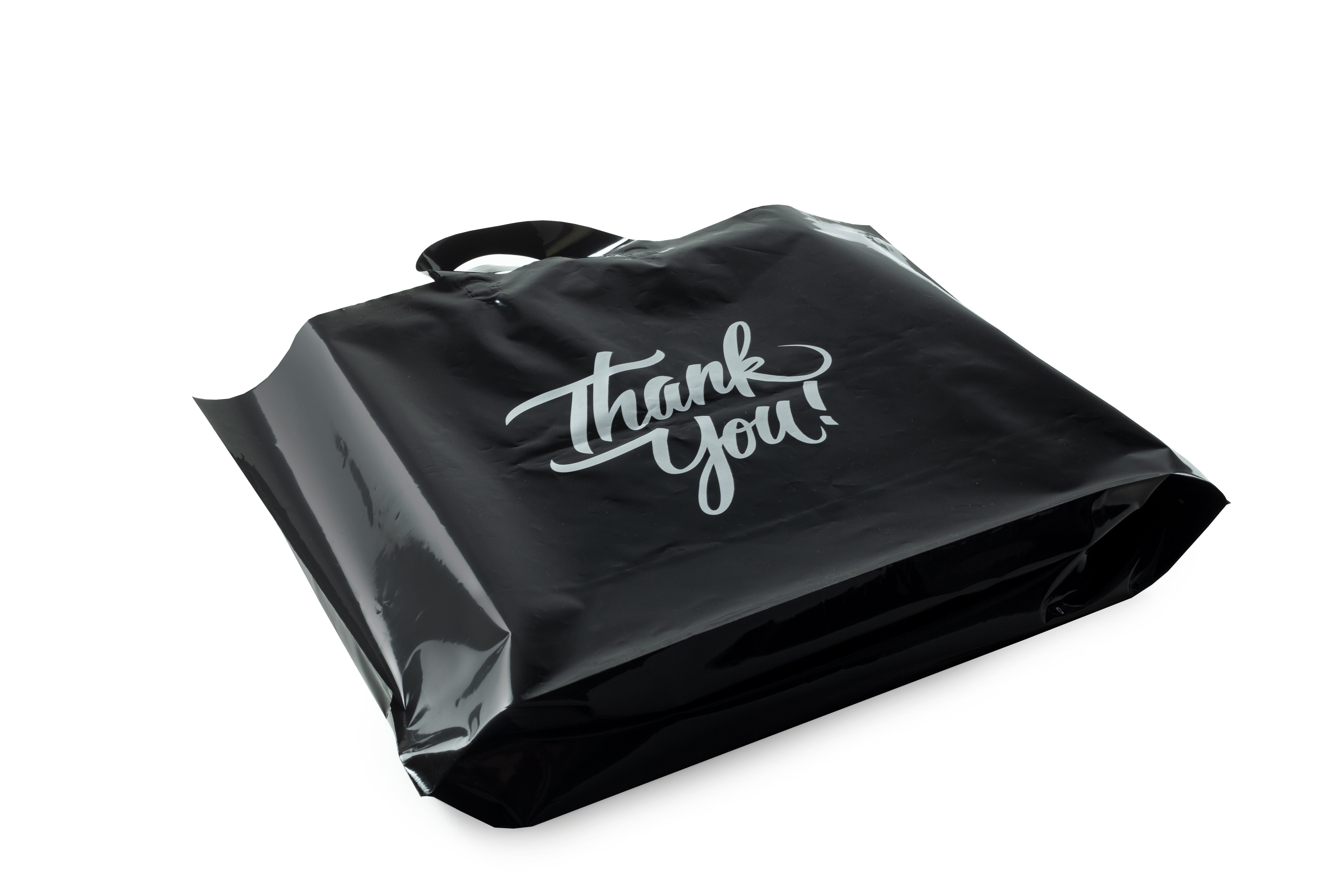 Large Thank You Female Merchandise Bag with Loop Handle – Shopping ...