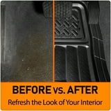 Armor All 2 Piece All-Weather Rubber Truck Floor Mats Black, 78830WDC ...