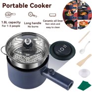 Miumaeov 4L/4.2QT Electric Hot Pot Multifunctional Portable Non-stick ...