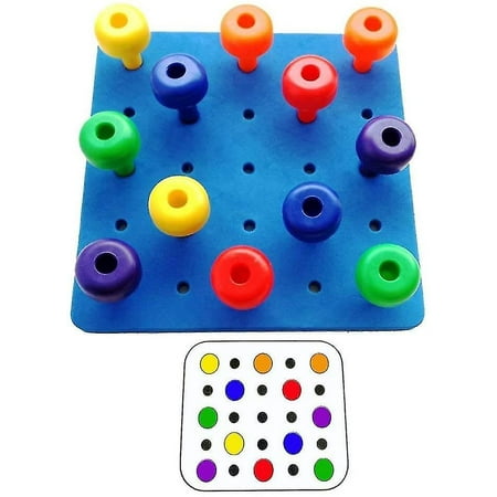 Best Stacking Pegboard Toy For Smart Toddlers Great Educational Gift 30 ...