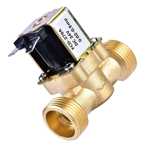 Brass Casting Structure Electric Solenoid Valve, Stable Hard-Wearing ...