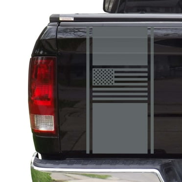 5X3 American Flag Barcode Sticker Car Bumper Stickers Vinyl Truck Decal ...