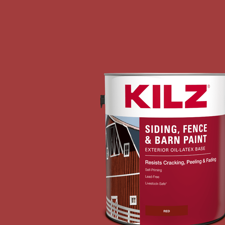 Exterior Oil Paint Red
