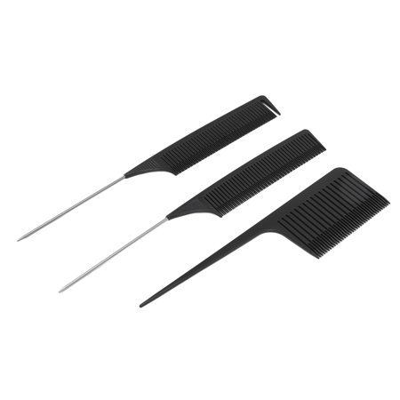 3 Pcs Highlighting Comb Set Pointed Tail Hair Coloring Comb Styling ...