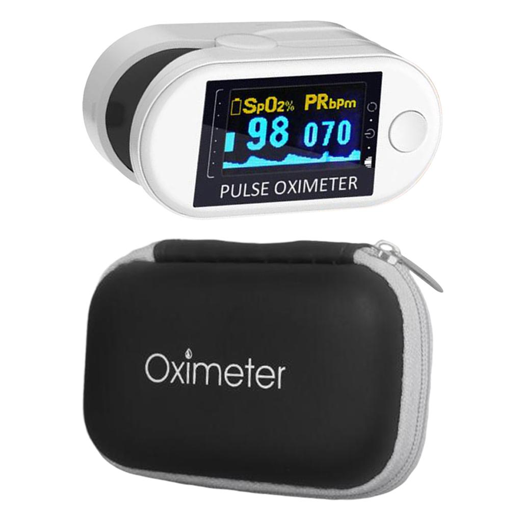 Pulsioxímetro de Dedo, Sensor de Oxígeno en Sangre, Monitor de SpO2 ...