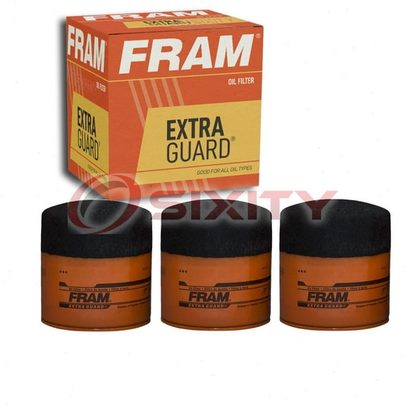 FRAM Extra Guard Oil Filter, PH25, 10K mile Replacement Oil Filter ...