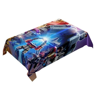 Transformers Kids Birthday Party Supplies: Plastic Table Cover with ...