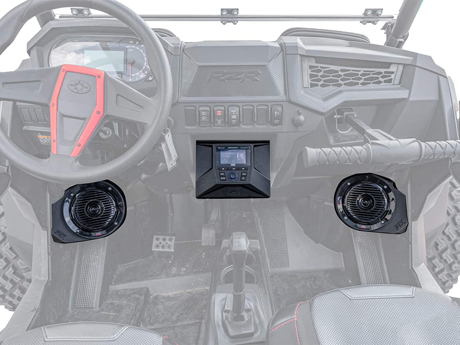 SuperATV MTX Polaris RZR|14|THUNDER Sound System|Fits Polaris RZR XP ...