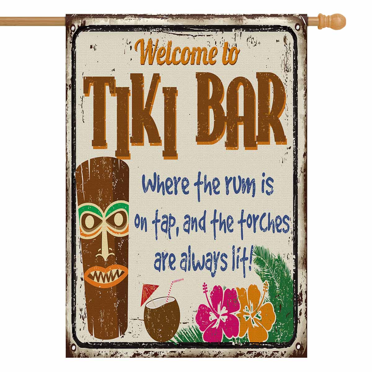 Printable Tiki Bar Sign