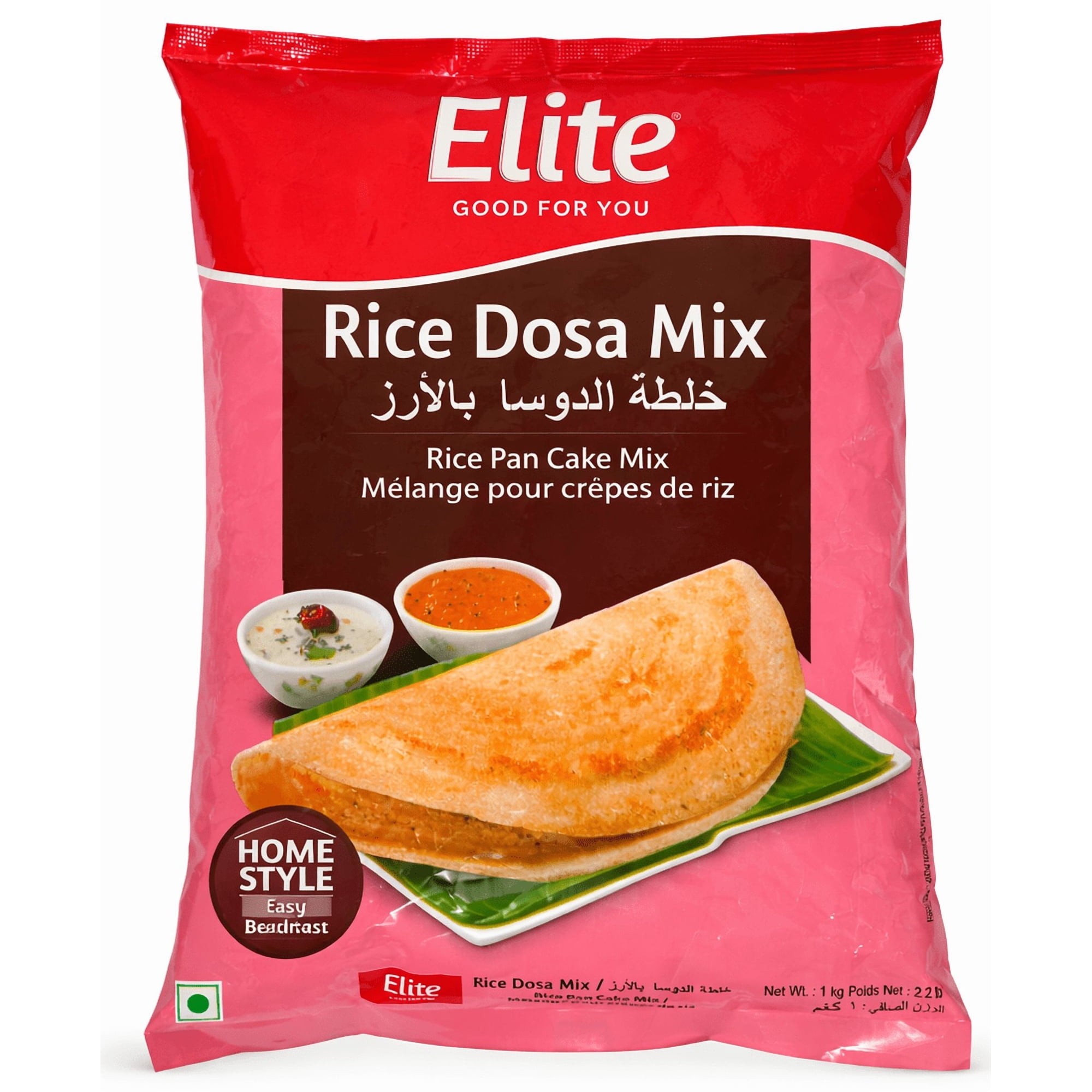 Click here for Elite Rice Idli Dosa Mix 2.2lbs (1kg) prices