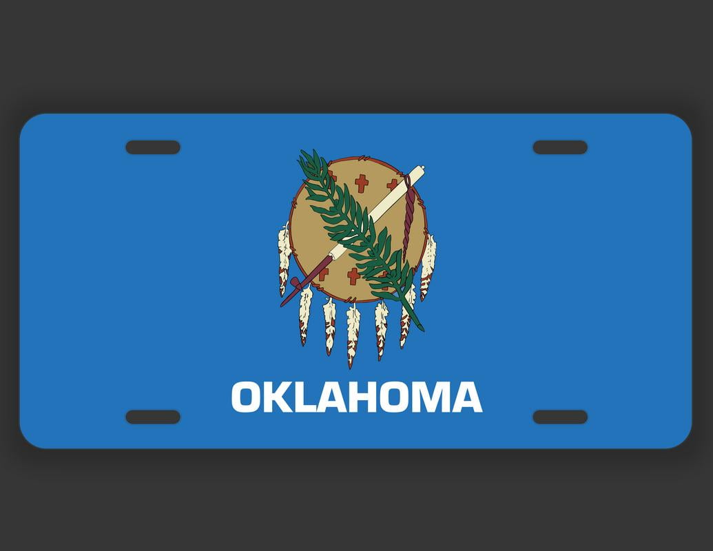 Oklahoma State License Plate